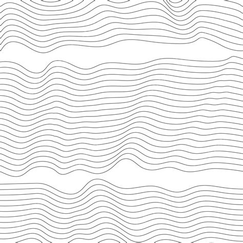 Wave Drawing Background