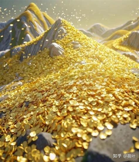 绿水金山，流水生金，金山银山，见者好运~发财暴富壁纸~ 知乎