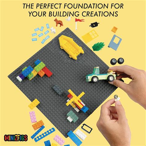 Minizfigs Placas Base De Construcción Clásicas Para Ladrillos De