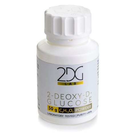 2dg 2 Deoxy D Glucose Powder 50 Grams 2dg Lab