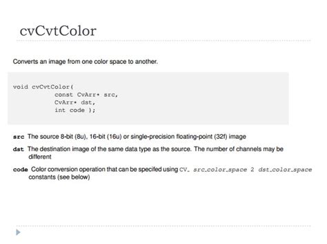 Ppt Opencv 설치 및 간단한 소개 Powerpoint Presentation Free Download Id