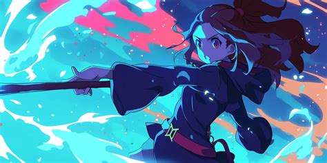Little Witch Academia Wallpaper Anime Wallpapers Aqua Flcl Nezuko