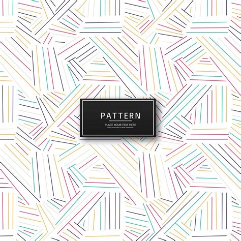 Abstract Geometric Colorful Lines Pattern Design 246254 Vector Art At Vecteezy