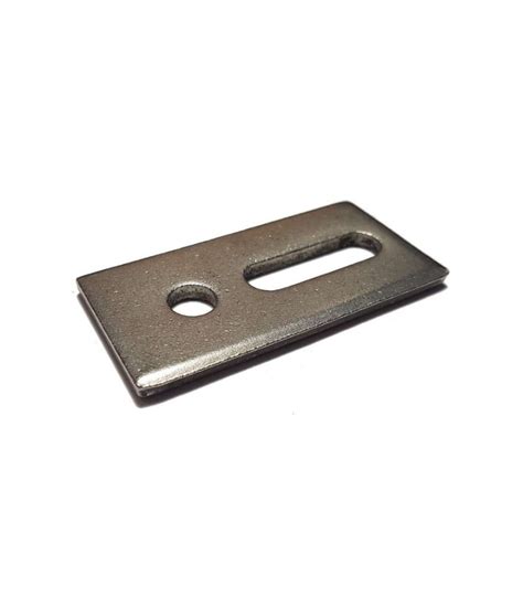 Adapter montażowy nierdzewny 80x30x5 z otworem M1 Warszawa