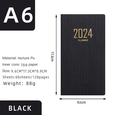 Ozmmyan A6 Mini Notebook Organizer Planner Daily Planner Notebook