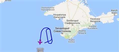 Blackseanews Самолеты ВМС США провели разведку у берегов Крыма