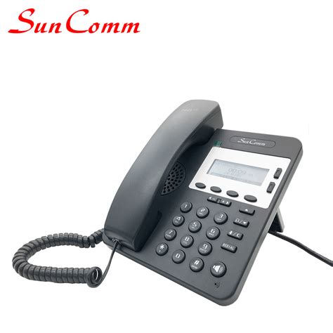 Sc 2007 Peg Office Voip Phone Support 2 Lines Wired Ip Phone Poe 2 Rj45