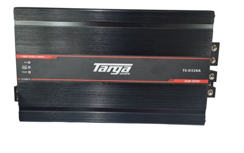 Targa Tg D32kk Sub Zero 14500w Rms Class D 1 Ohm Monoblock Amplifier