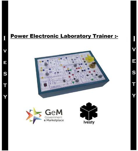 Power Electronic Laboratory Trainer At Rs 17800 Electronic Lab Trainer In Bharuch Id