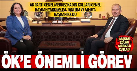 Ak Parti Denizli Milletvekili Nilgün Öke genel merkezde önemli iki görev denizlihaber