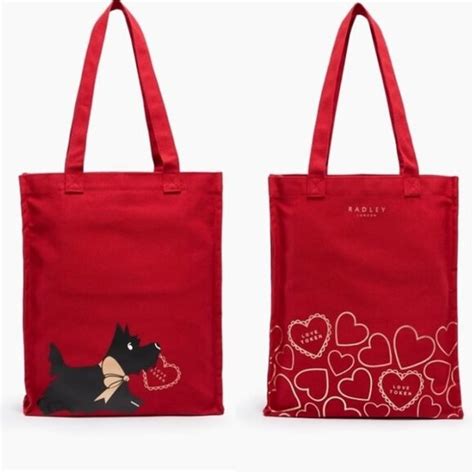 Radley London Bags Radley London Love Token Canvas Tote Bag Scottie