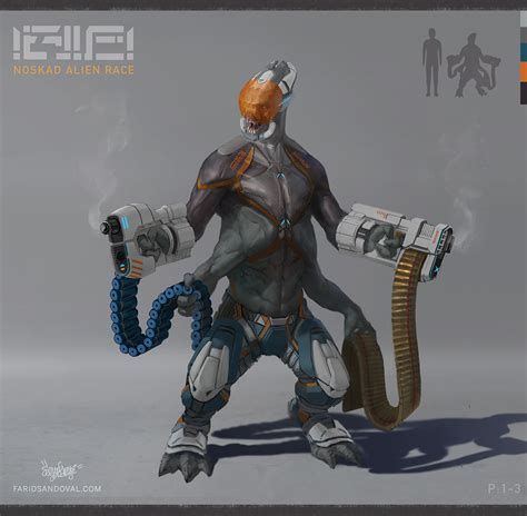 Alien Species Concept Art