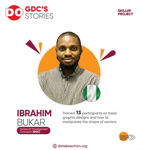 Ibrahim Trained Participants On Graphic Design And How To Manipulate