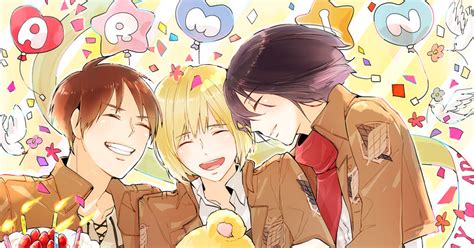 進撃の巨人 誕生日おめでとう ロニーのイラスト Pixiv