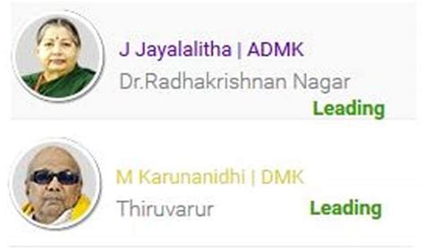 Tamil Nadu Puducherry Assembly Election Results 2016