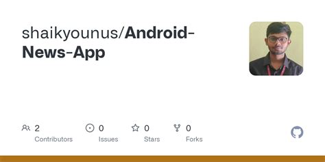 GitHub Shaikyounus Android News App