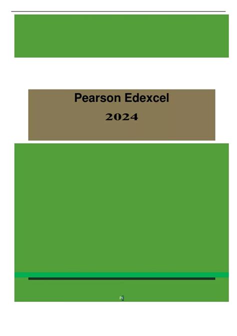 2024 Pearson Edexcel Level 3 Gce 9fm03d Further Mathematics Advanced