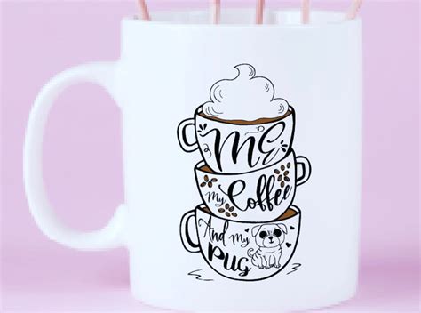 New Pug Love Mug 🐾 💕 Loveyou Mug Pug Pugs Puglovers Pugloversclub