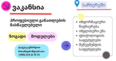 ბიზნესისა და ტექნოლოგიების აკადემია Academy Of Business And Technology On Linkedin ვაკანსია