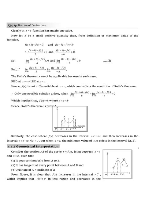 Solution Iit Jee Main Maths Notes For 2022 2023 15 Rolle S Theorem