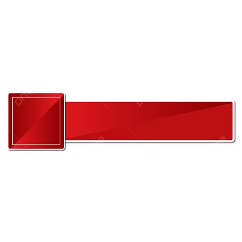 Red Text Box Abstract Shape Banner Islamic Banner Text Box Png And