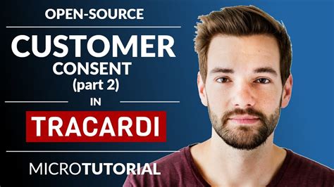 customer consents in tracardi part 2 youtube