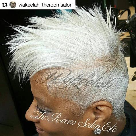 Short Sassy Gray Hair