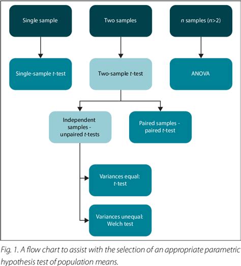 Hypothesis Testing Flow Chart