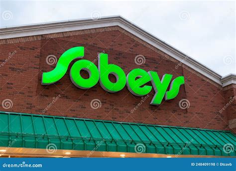 The Logo And Brand Sign On Canadian Retail Business Sobeys Grocery