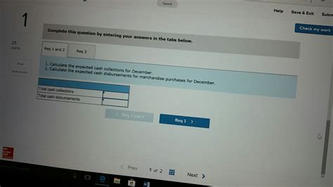 Solved Problem 8 21 Schedules Of Expected Cash Collections Chegg