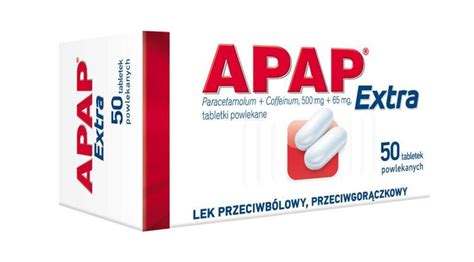 Apap Extra X 50 Tabletek Cena Opinie Dawkowanie Skład I Apteka Pl