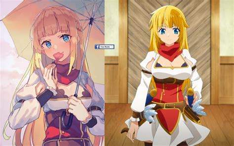 Com Kanda เทียบภาพประกอบจากไลท์โนเวลกับภาพจากอนิเมะ