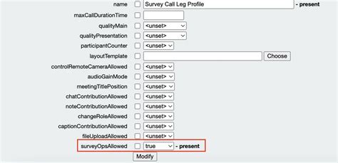 Configure And Troubleshoot Survey Feature In Cisco Meeting Server Cisco