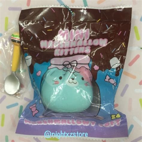 Puni Maru Mini Marshmallow Kitten Tea Cup Licensed Squishy Shopee