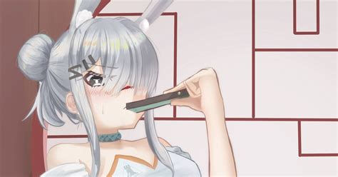 アークナイツ バニー風炎国ドレスを着てもらおう 銀鏡らふ リクエスト募集中のイラスト Pixiv