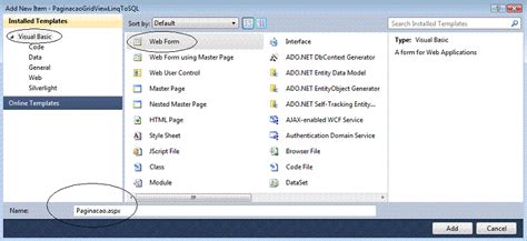 Asp Net Pagina O Gridview E Linq To Sql
