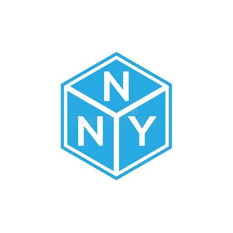 Diseño De Logotipo De Letra Nueva Sobre Fondo Negro Concepto Del