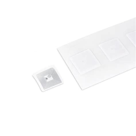Hf Rfid Label Coated Paper Nxp Icode® 3 15×15 Mm Rfid Solution