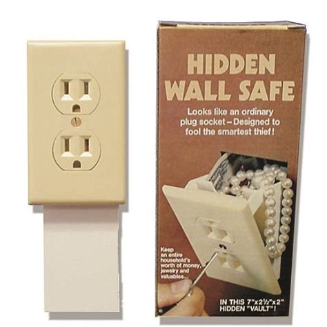 Hidden Wall Outlet Safe
