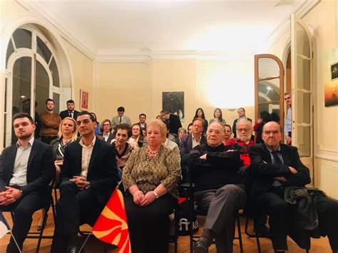 Средба на министерот Едмонд Адеми со нашата дијаспора во Франција Прогресивна и интегрирана