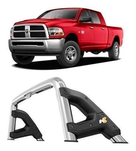 Barra Antivuelco Keko K3 Acero RAM 1500 DC 2019 Cromado ProtecCar