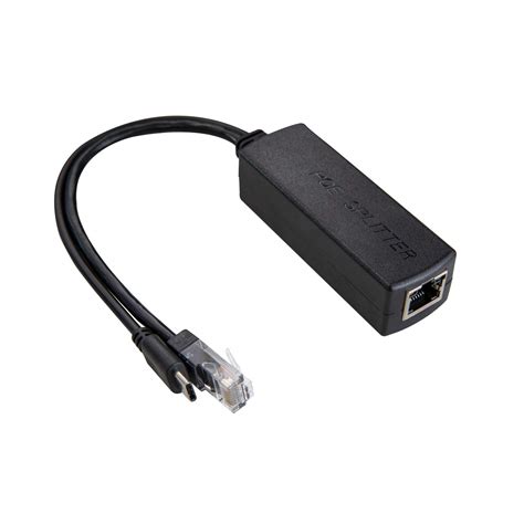 UCTRONICS PoE Splitter USB-C 5V - Active PoE to USB-C Adapter, IEEE 802 ...