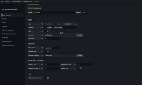 Redis Predefined Grafana Dashboard Id 12776 Doesnt Pick Up My Sentinel Rgrafana
