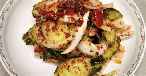 오이무침 매콤새콤달콤 간단한 레시피