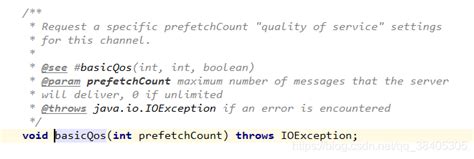 rabbitmq有关限流qos的理解 rabbitmq qos csdn博客