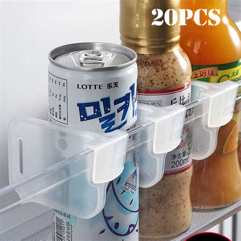 1020pcs Refrigerator Storage Partition Board Retractable Plastic