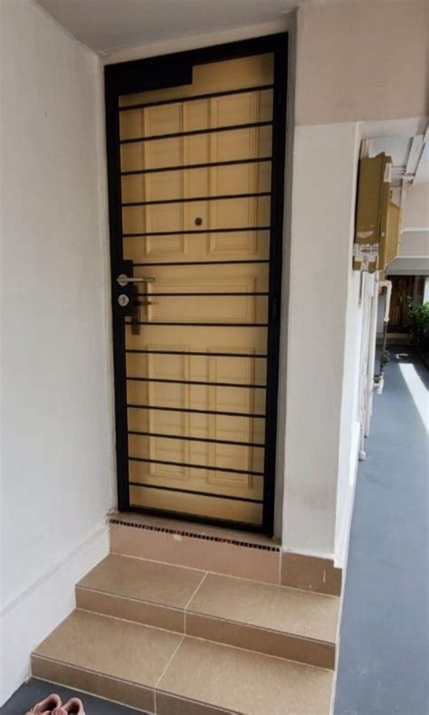Mild Steel Gate For Hdb Bto Condo Landed Factory Furniture And Home Living Security