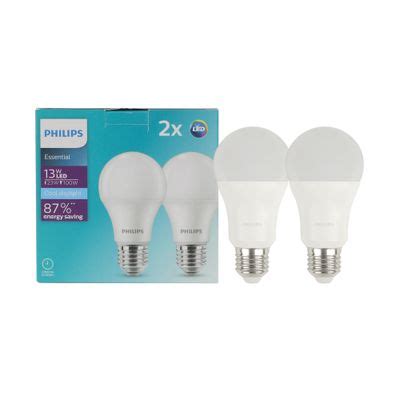 Philips Led Bulb W Cool Daylight Ess Led W Dl Pcs Pack Thaiwatsadu