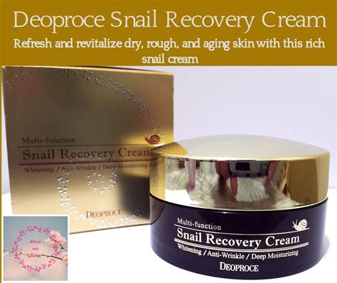 Deoproce Snail Recovery Cream | Lazada PH