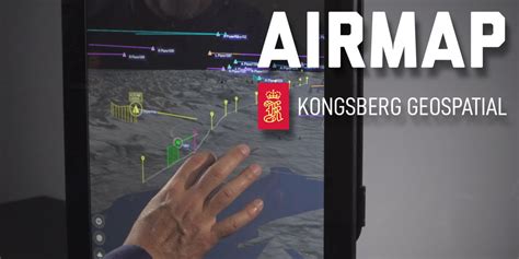 Kongsberg Geospatial And Airmap Deliver Real Time Airspace Awareness
